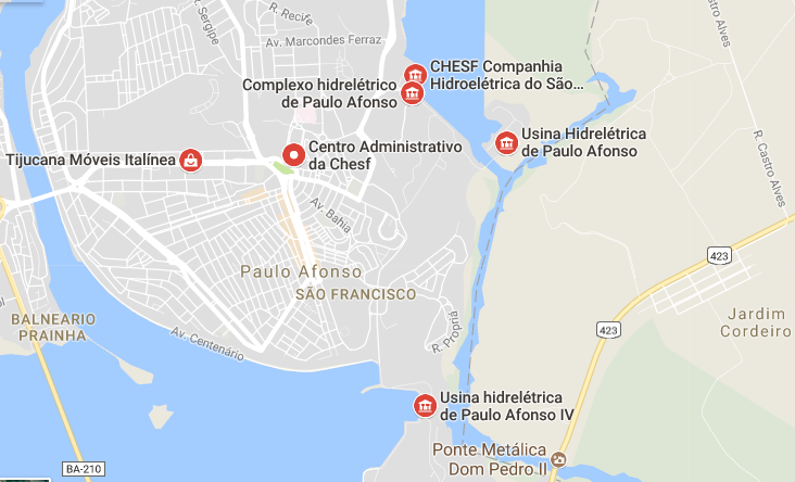 Complexo hidrelétrico Paulo Afonso