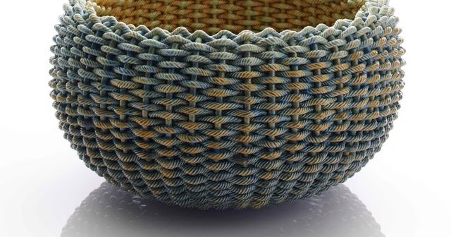 Contemporary Basketry: Blue