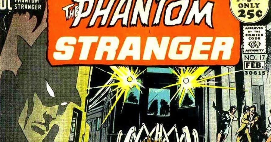 Phantom Stranger v2 #17 - Neal Adams cover - Pencil Ink