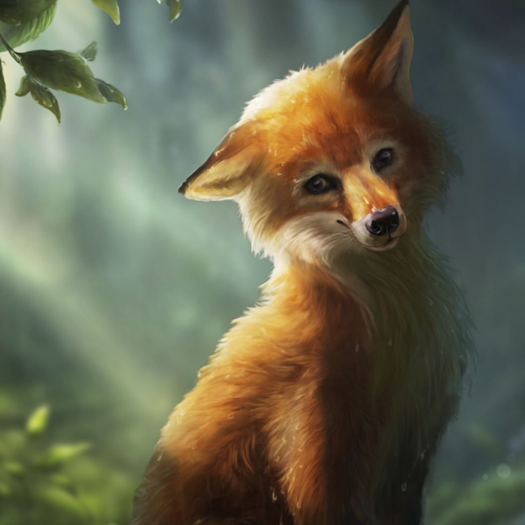 Fox in the Forest live wallpaper free download - wallpaper engine