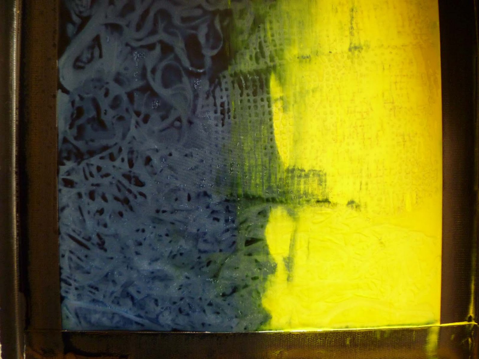 sew sew art: Deconstructed screen printing