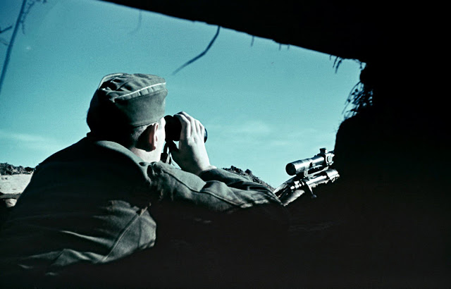 World War II in Color: A German Sniper in Stalingrad