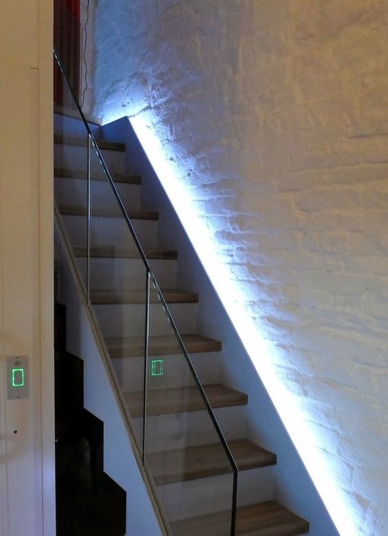 38 Top Popular Light Stairs Ideas You Must Try | ARA HOME