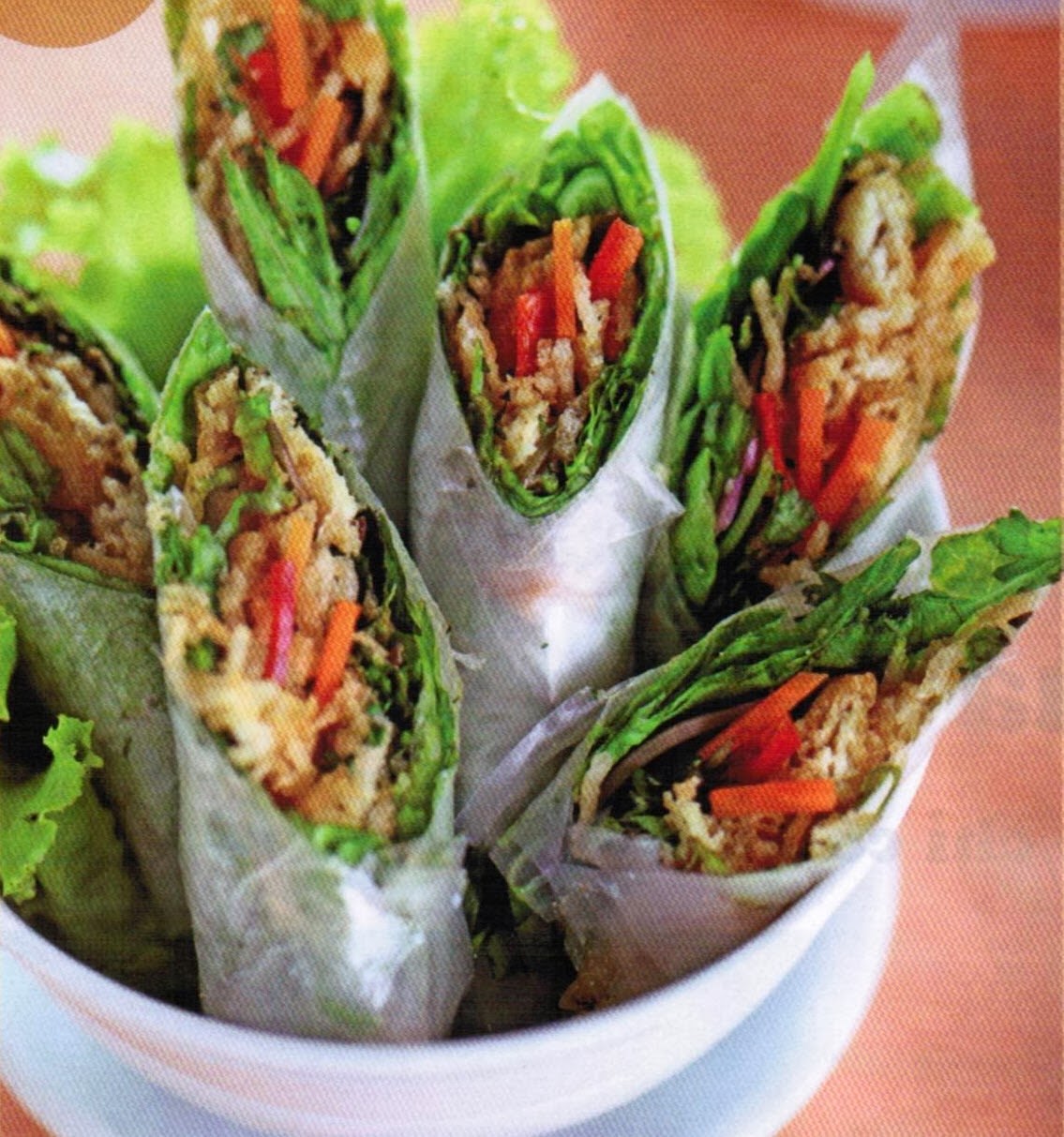 Món Chay Việt Gỏi Cuốn Chay Ngon đậm đà