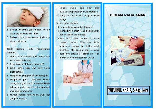 LEAFLET DEMAM PADA ANAK - EBOOK YUFLIHUL KHAIR
