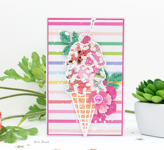 layouts and ice cream cards - Neat and Crafty