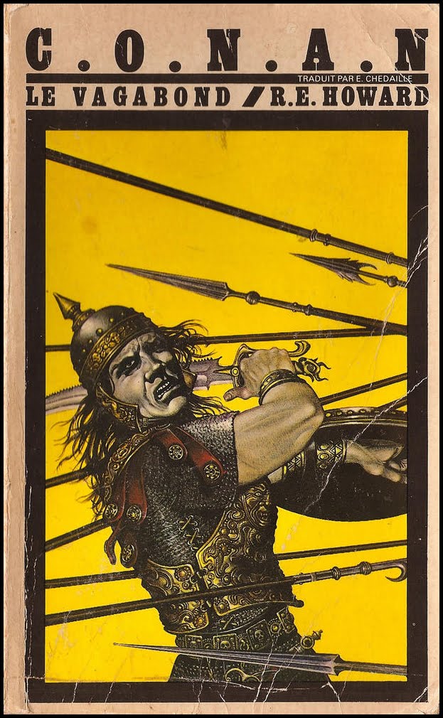 Fantasy Ink: French Conan Paperbacks