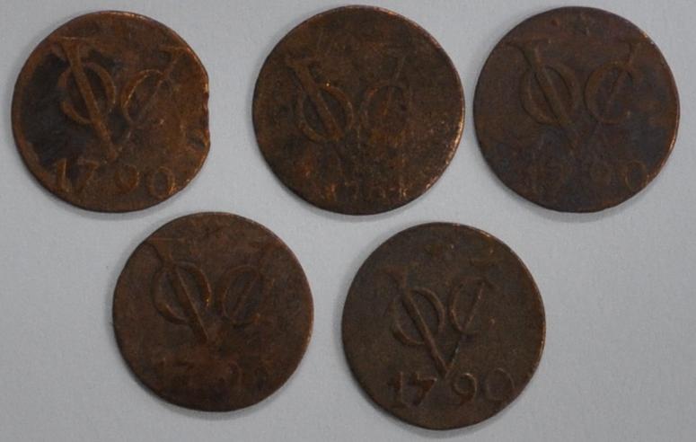 My E-bay Blogspot: (C17) HISTORICAL ! 4 COLONIAL VOC COIN YEAR 1790 AND ...