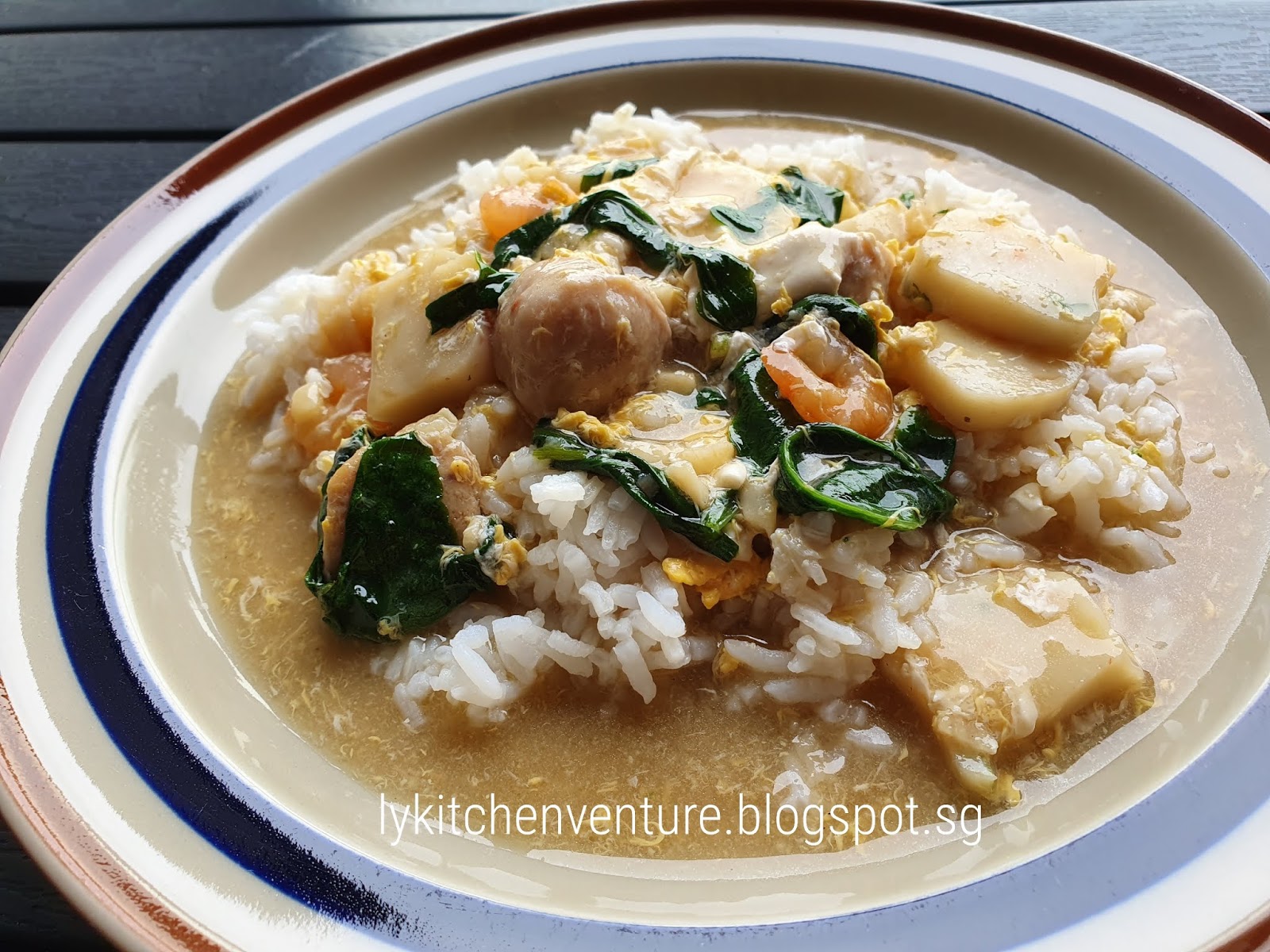 LY's Kitchen Ventures: Mui Fan (烩饭)