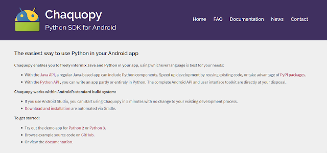Chaquopy : Python SDK สำหรับ Android ~ Python 3