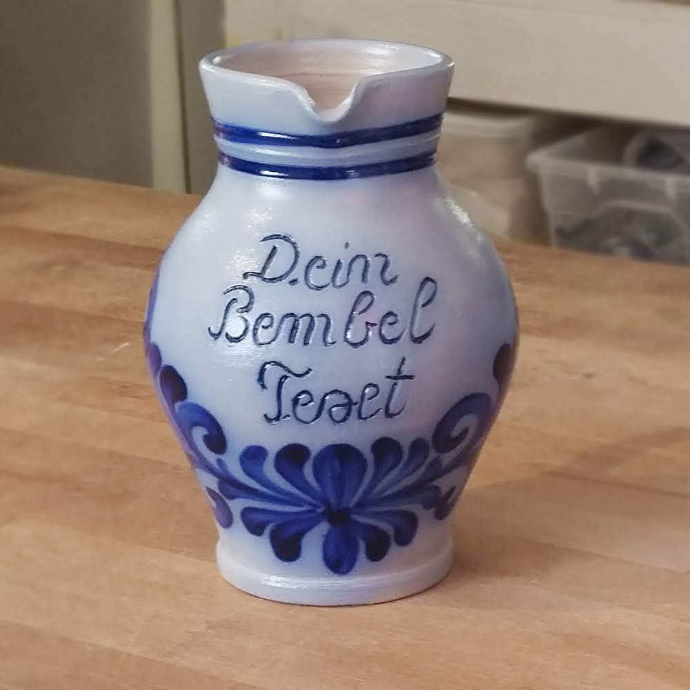 Apfelwein, Bembel und Gerippte Blog: Bembel selbst gestalten