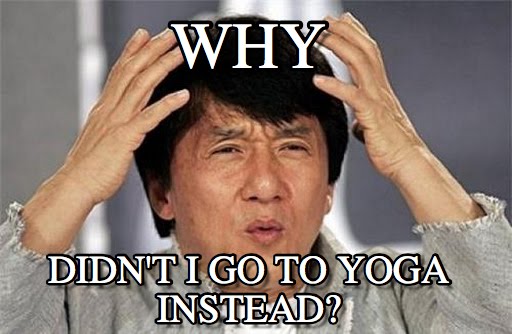 40+ Hilariously Funny Yoga Memes