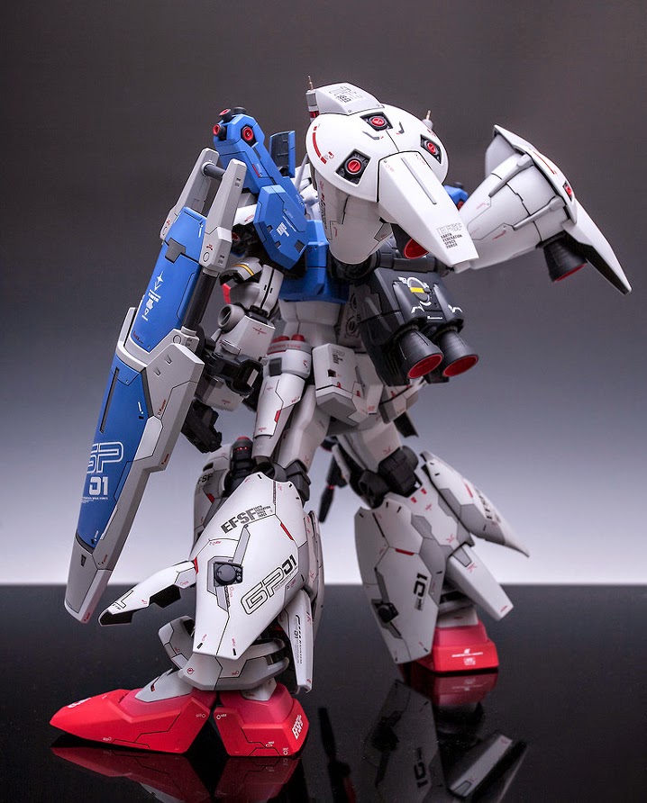 GUNDAM GUY: PG 1/60 RX-78 Gundam GP01/FB - Painted Build