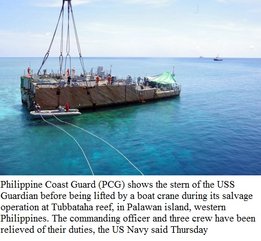 Em Esber Blog 2: USS Guardian grounded at Tubbataha Reef