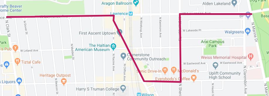 Uptown Update: #81 Lawrence Bus Diverted to Wilson Between Broadway and ...
