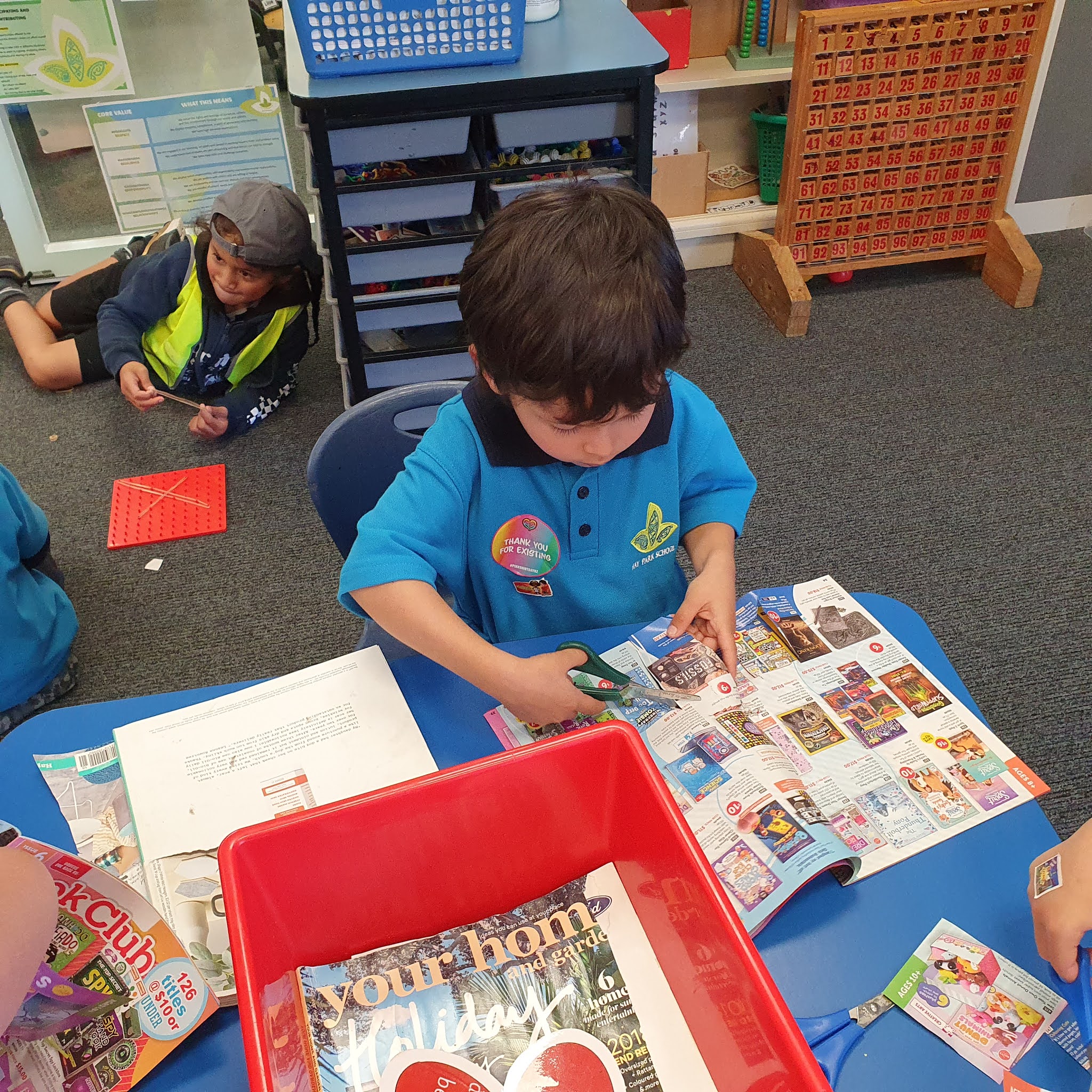 West Class Blog: Whanake activities with Kindy