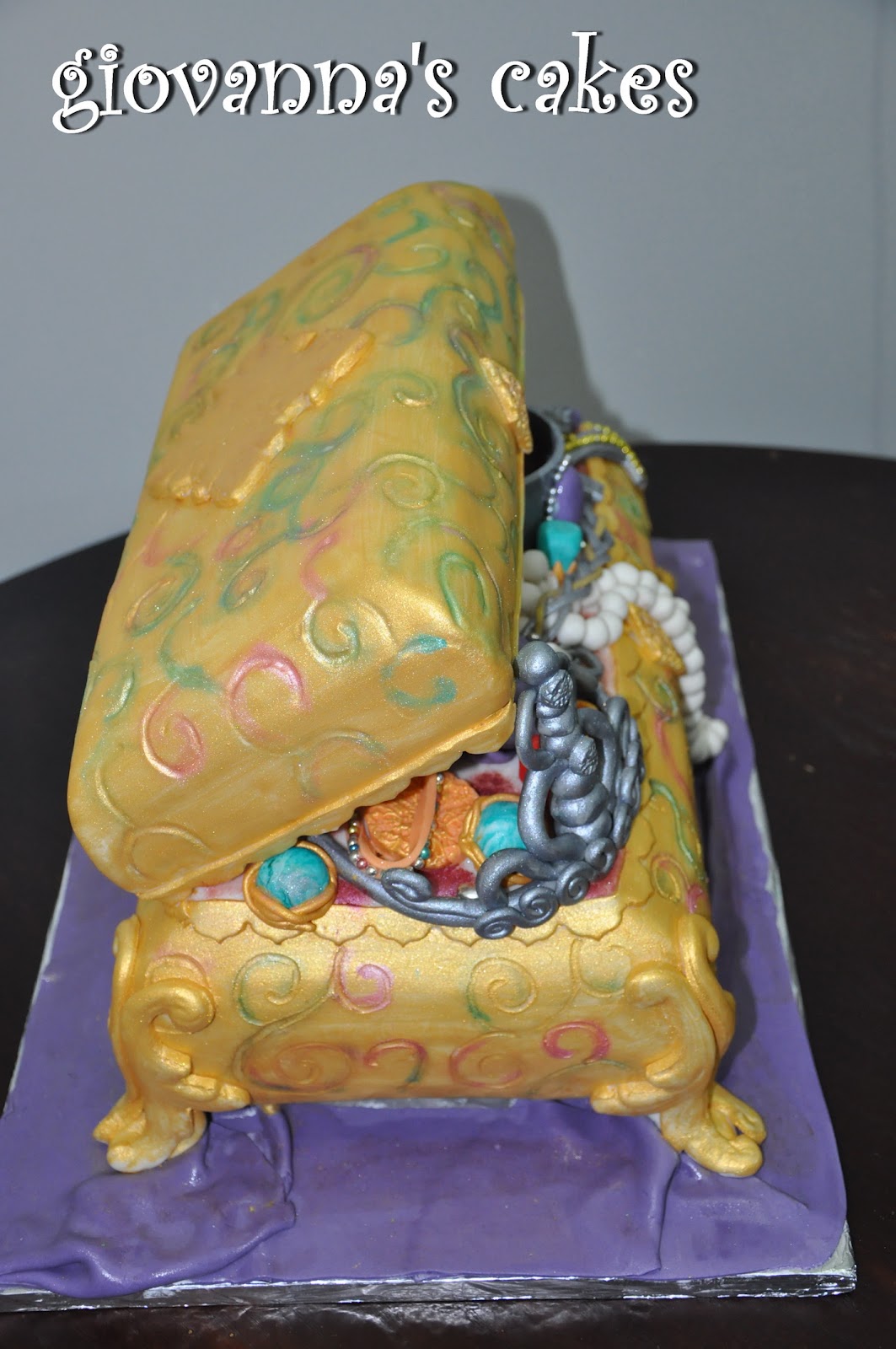 giovanna's cakes: Jewelry box cake again