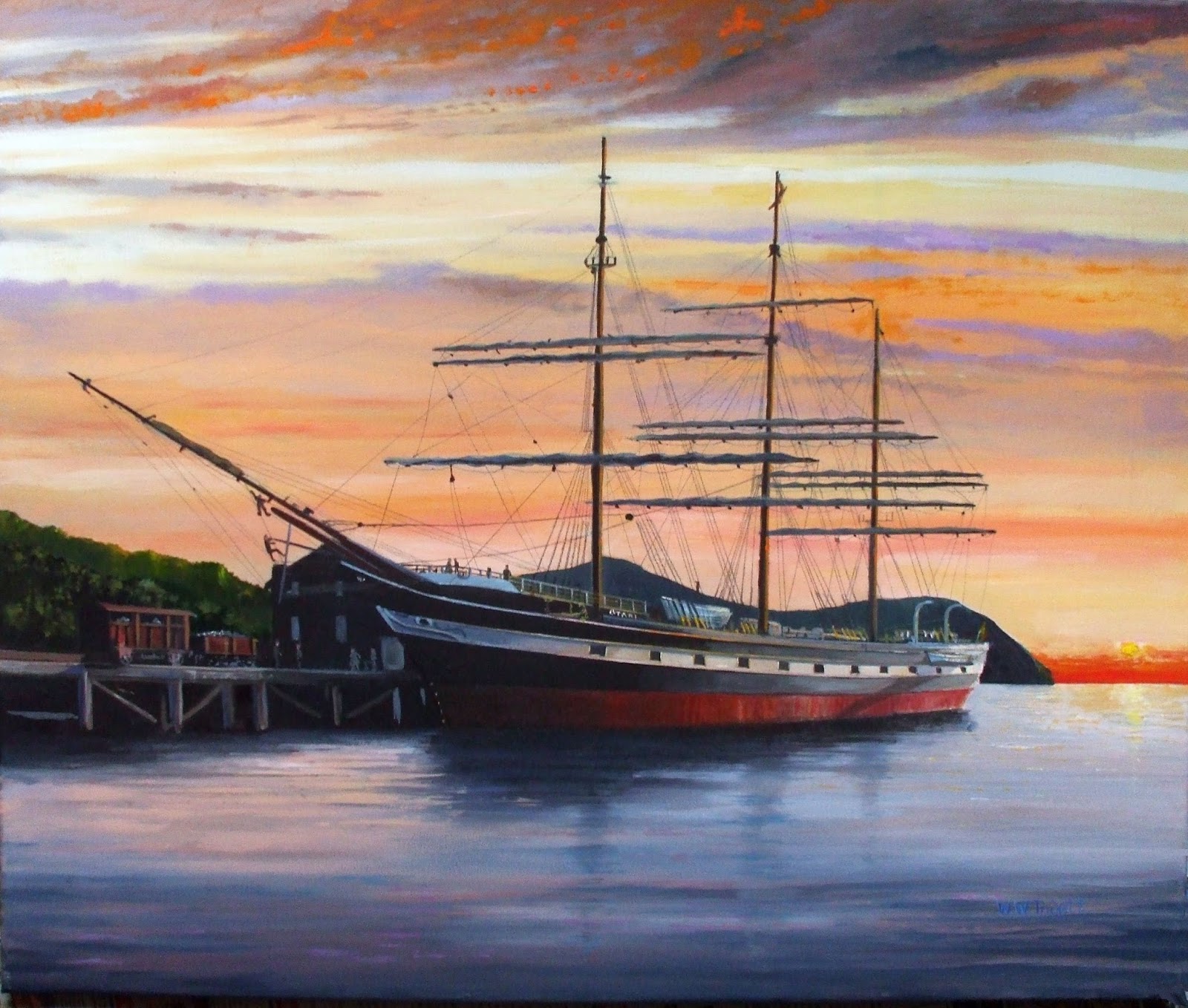 transpress nz: sailing ship 'Otaki'