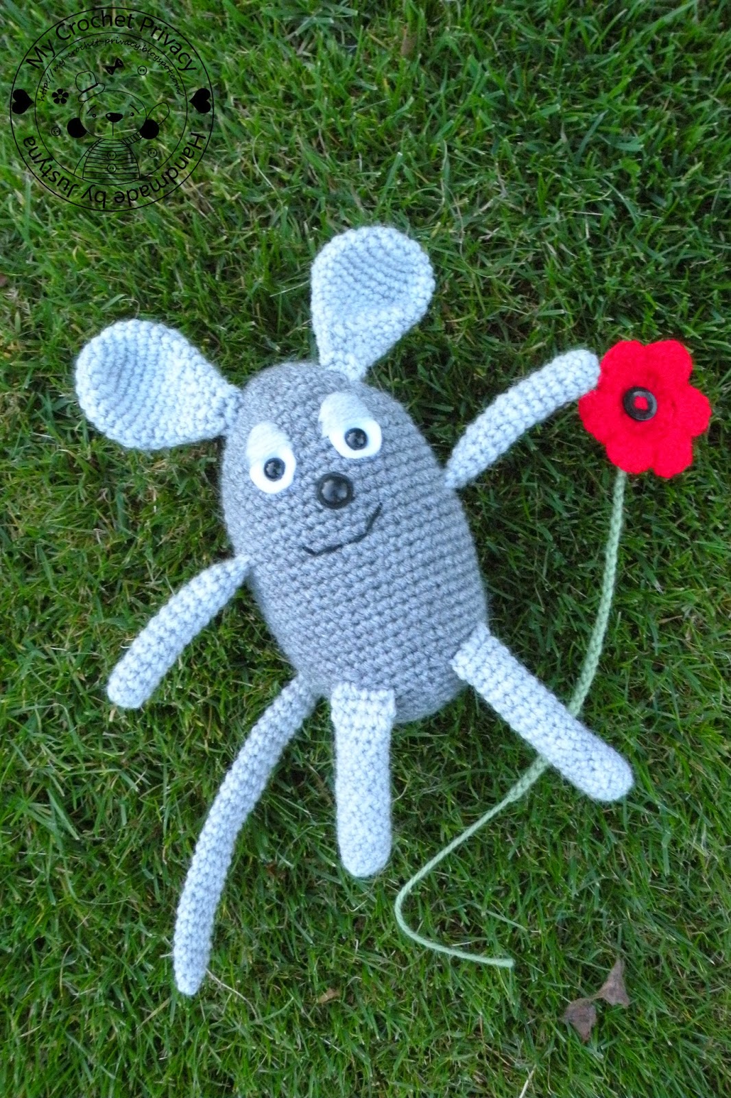 My Crochet Privacy ...: Myszka Frederick oraz Pieski Dotty / Frederick ...