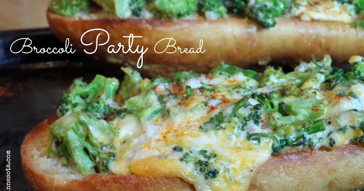 Becki Melvie: Broccoli Party Bread