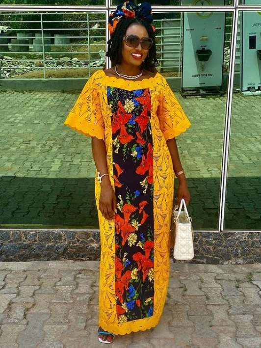 40 Latest Plain and Pattern Styles for Ladies in Nigeria to Try ...