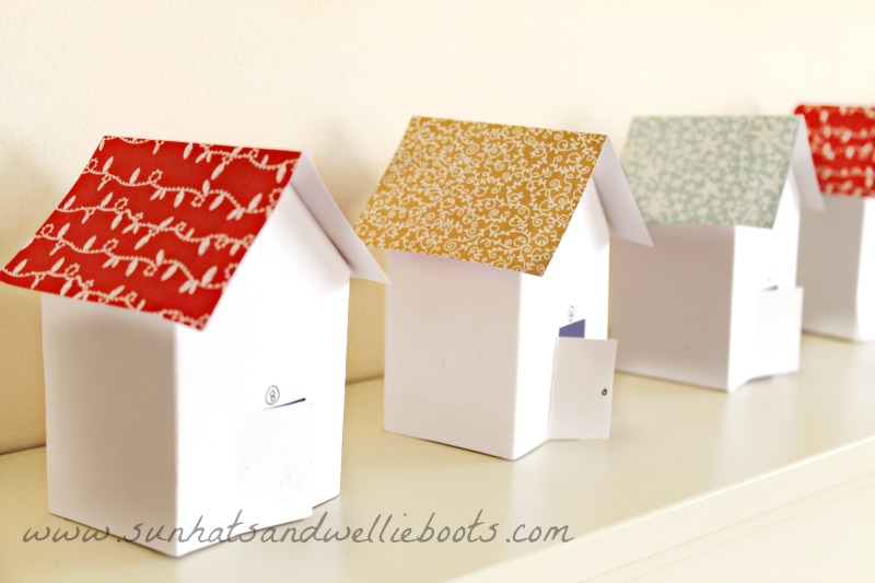 Sun Hats & Wellie Boots: DIY Paper Elf Houses - Perfect for an Advent ...