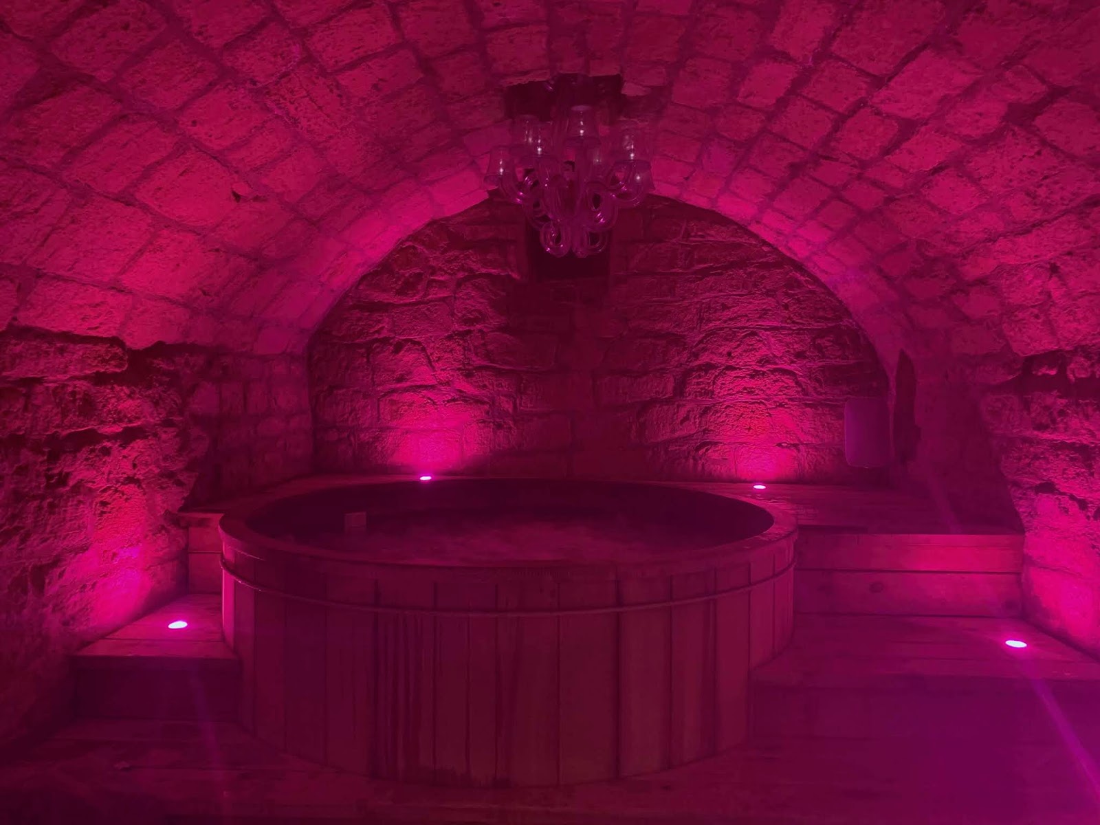 Double Skinny Macchiato: In Honey-Hued Bath, Subterranean Spas and ...