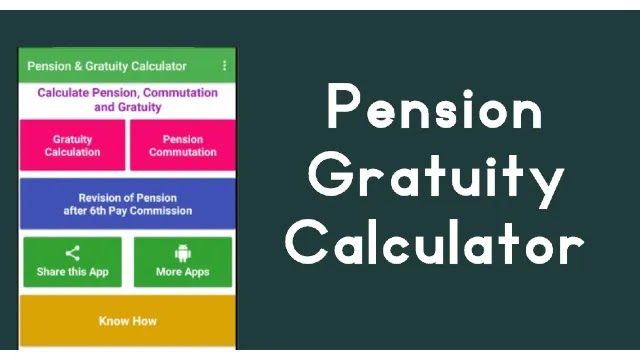 Pension Gratuity Calculator for West Bengal Govt. Employees