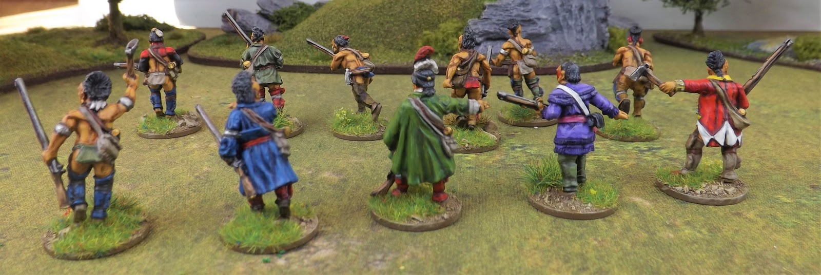 JJ's Wargames: AWI - Butler's Rangers & Iroquois Indians