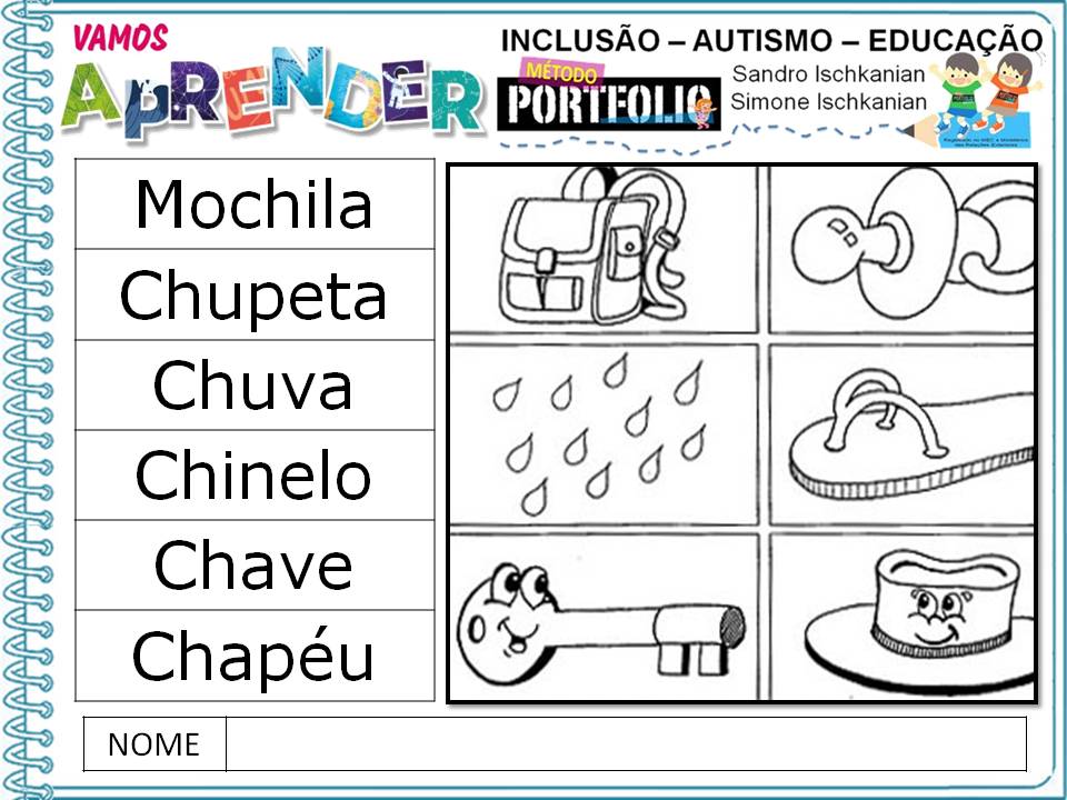 Atividade Cha Che Chi Cho Chu - LIBRAIN