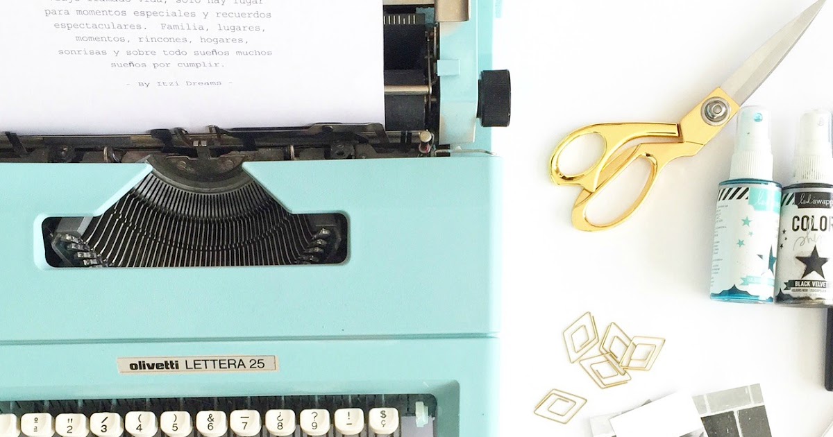 DIY Typewriter Mint - Itzidreams