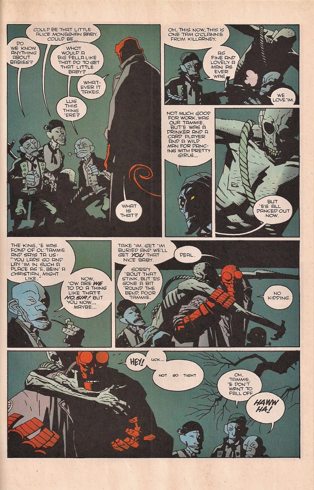 The Cryptic Corridor: Hellboy - "The Corpse" by Mike Mignola