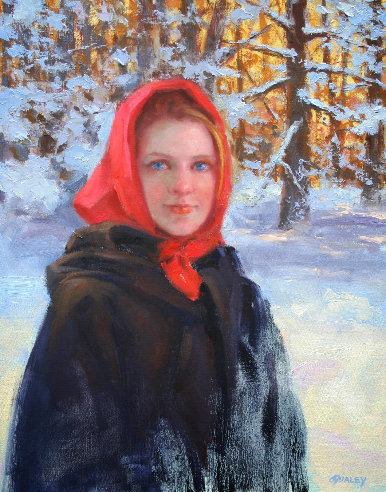 Sara Qualey Paintings: Figures