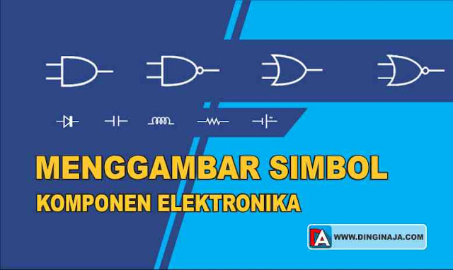 Gambar Simbol Komponen Elektronika - DINGIN AJA.COM