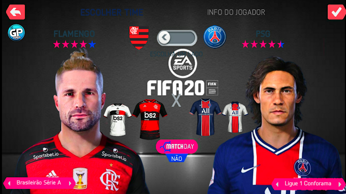 CONFIRA! FIFA 14 MOD FIFA 20 com Modo Carreira Gráficos HD Elencos ...