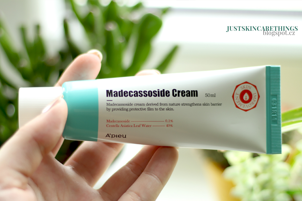 RECENZE: A'pieu Madecassoside Cream — just skincare things