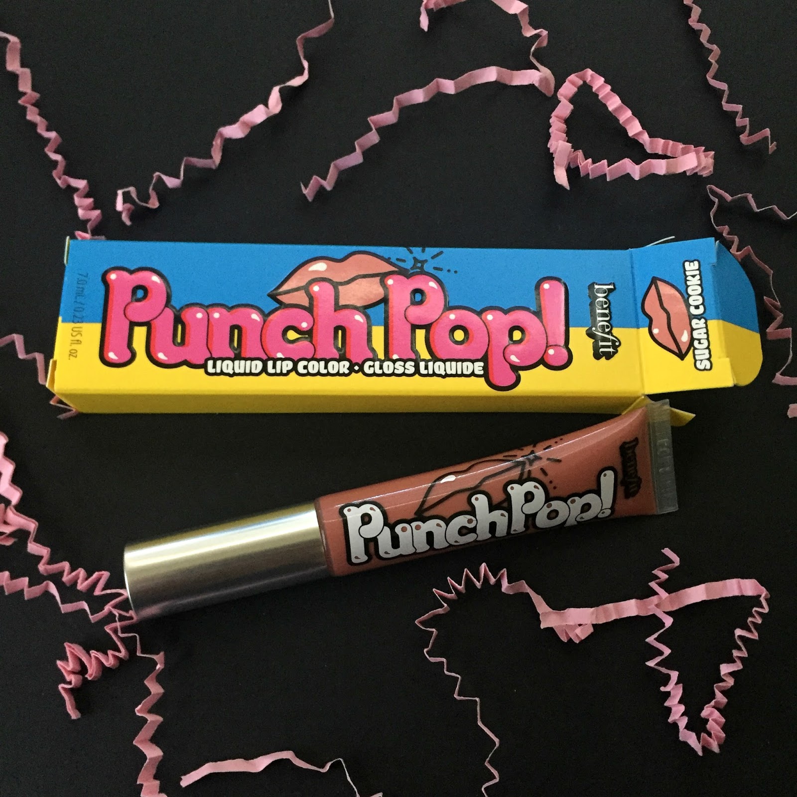 Benefit Cosmetics Punch Pop! Liquid Lip Color in Sugar Cookie, Pink ...