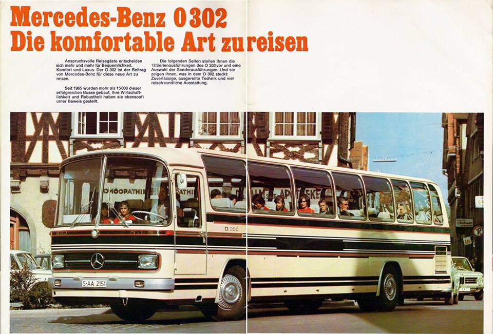 Mercedes Benz O 302, un bus que se adaptó a diversos segmentos