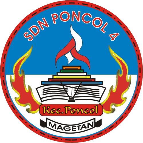 Logo Sekolah - SD NEGERI PONCOL 4