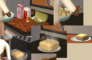 TheNinthWaveSims: The Sims 2 - Angel Food Cake