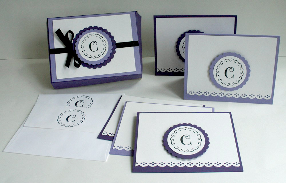 Love Your Mother: Monogram Cards
