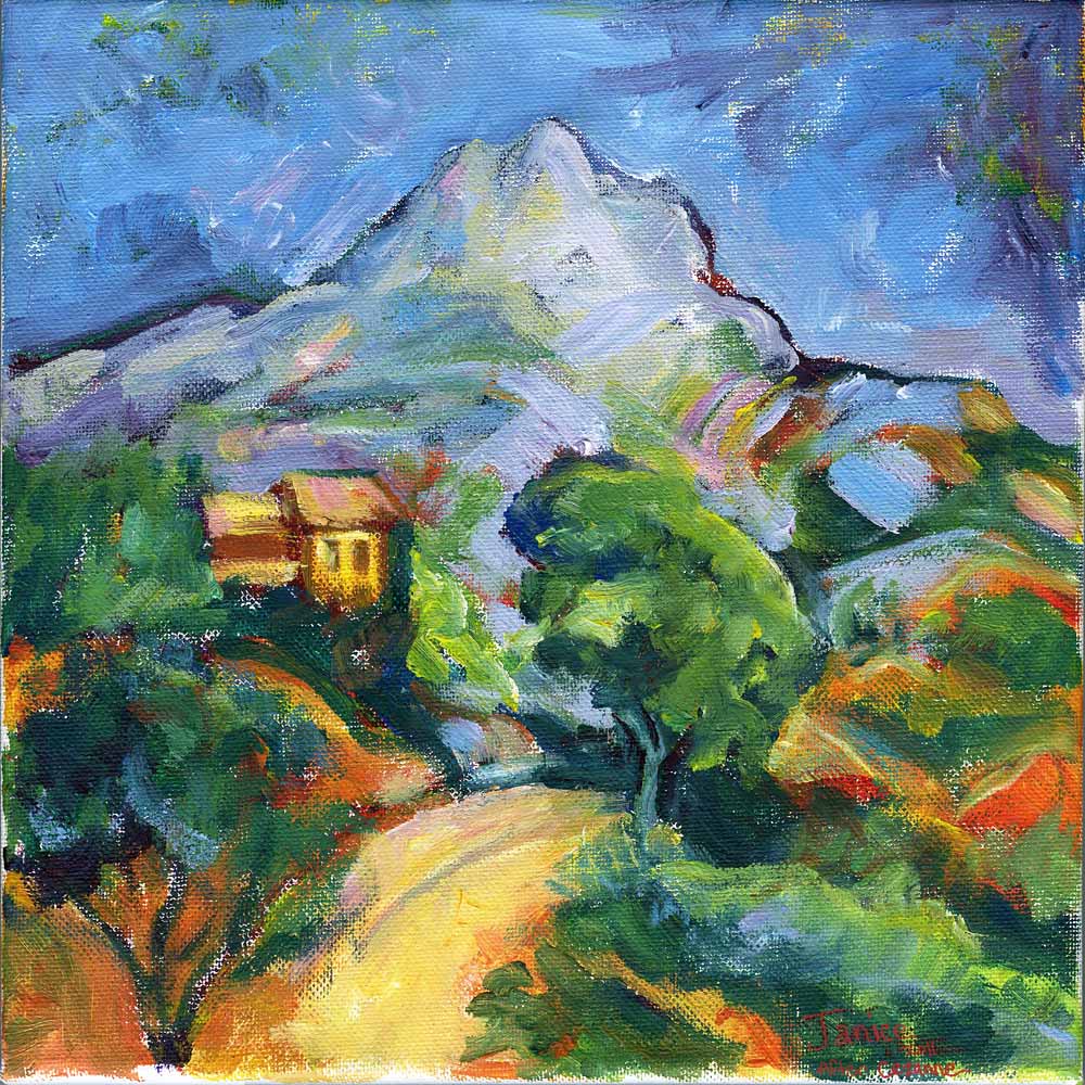 Janice Skivington: The studio of Paul Cezanne, Aix-en-Provence