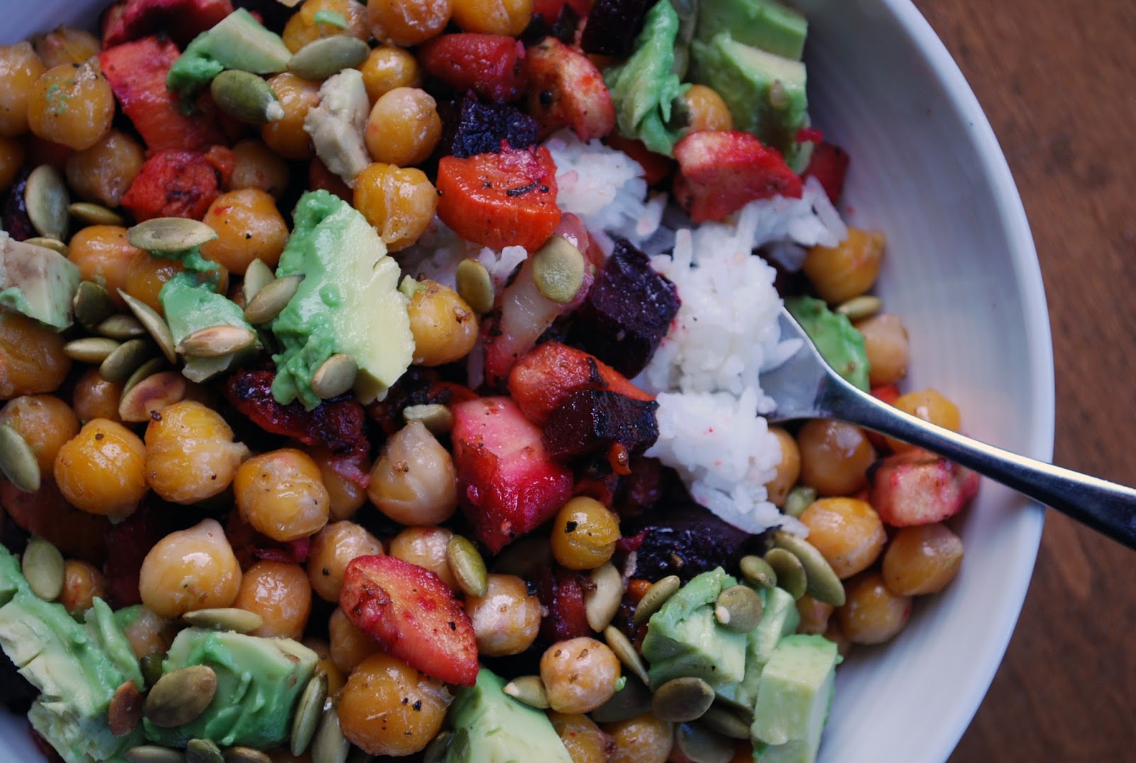 Return to the Garden: 5-LAYER WARMEST WINTER BOWL with roasted roots ...