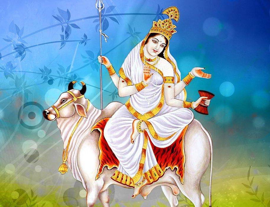 🙏🙏 10 Shailputri Maa Images, Wallpapers and Aarti of Mata Shailputri ...