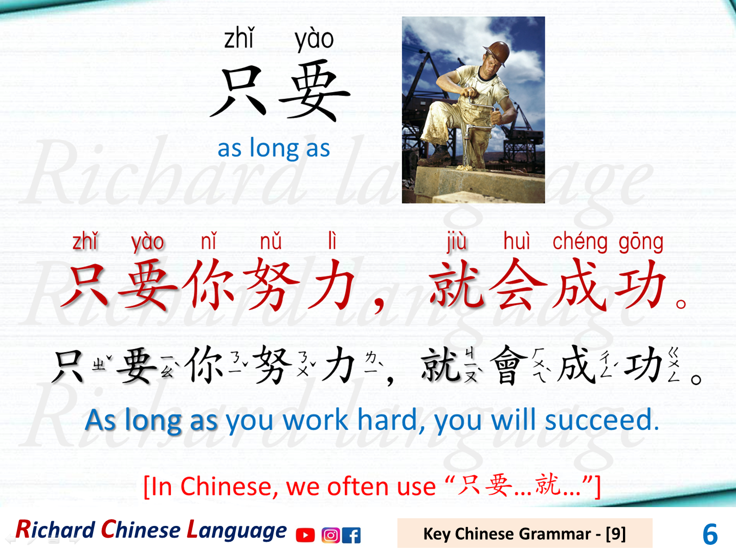 Richard Chinese: The Best Way to Learn Chinese: Key Chinese Grammar [9 ...