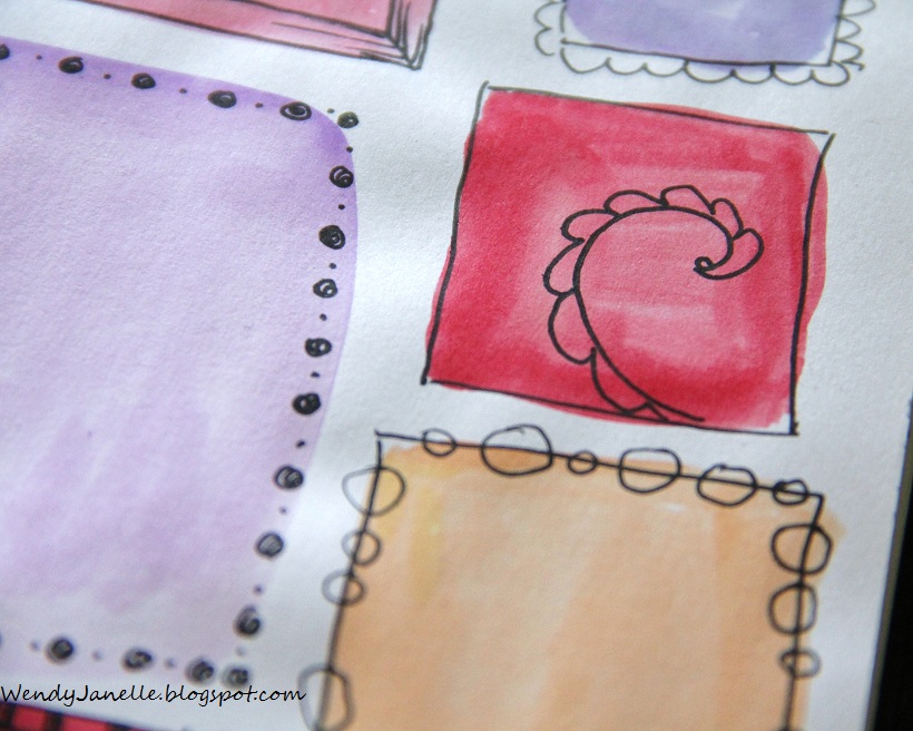 Living Creatively: Doodle Frames