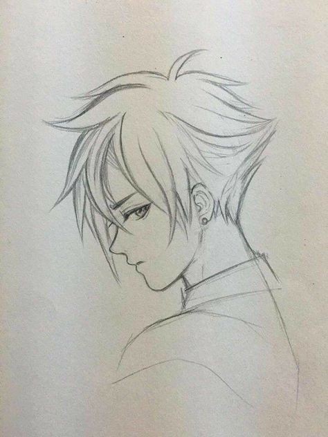 100 Contoh Sketsa Gambar Anime Cowok Mudah Terbaru Postsid Porn Sex Picture