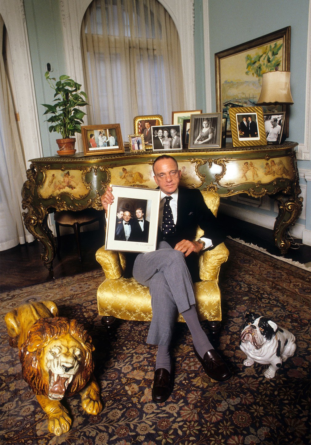 Abogado estadounidense Roy Marcus Cohn.-a