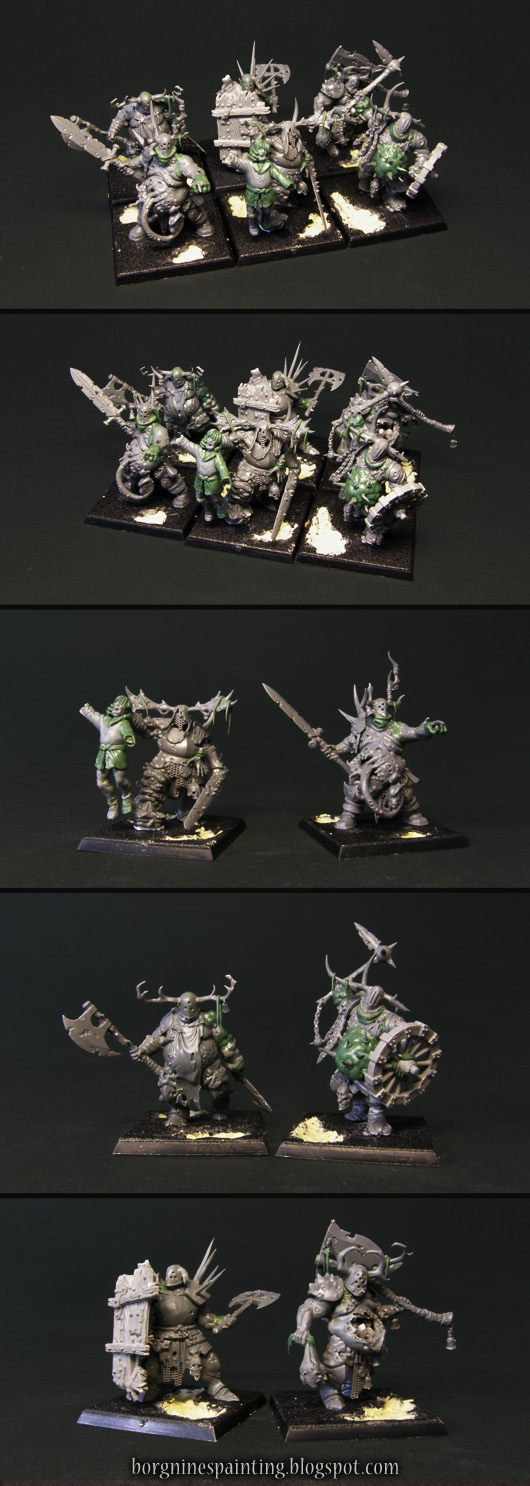 Borgnine's Miniature Painting: Gudvanger's Body Puppets - WIP