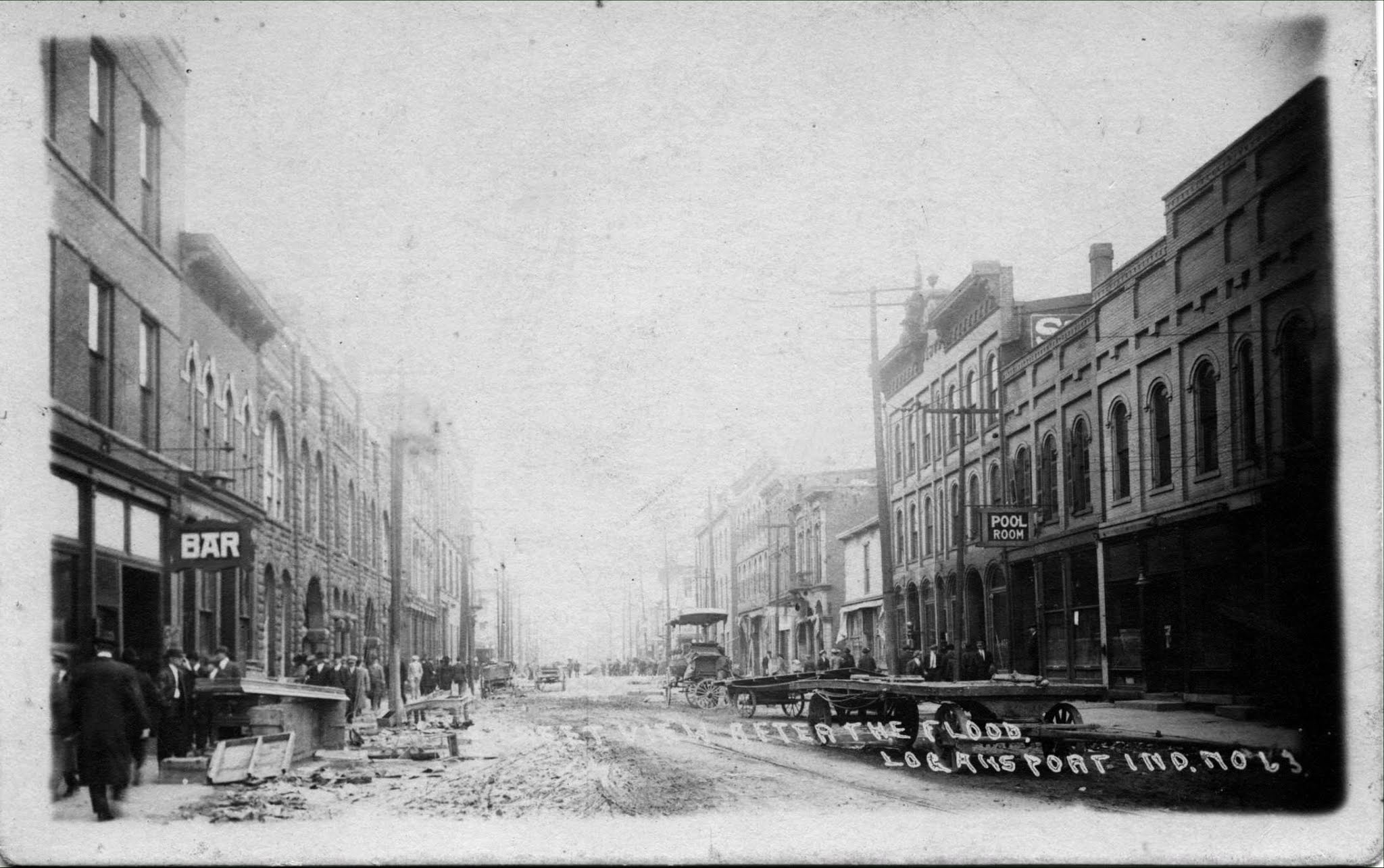 Cass County Indiana History: Logansport and The 1913 Flood